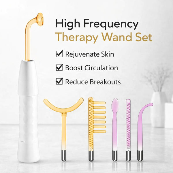High-Frequency Facial Wand | Clear Skin & Glow - Aura Beauty Cosmetics ...