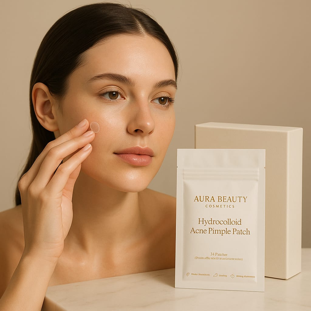 Hydrocolloid Acne Pimple Patch – Overnight Spot Treatment | Aura Beaut ...